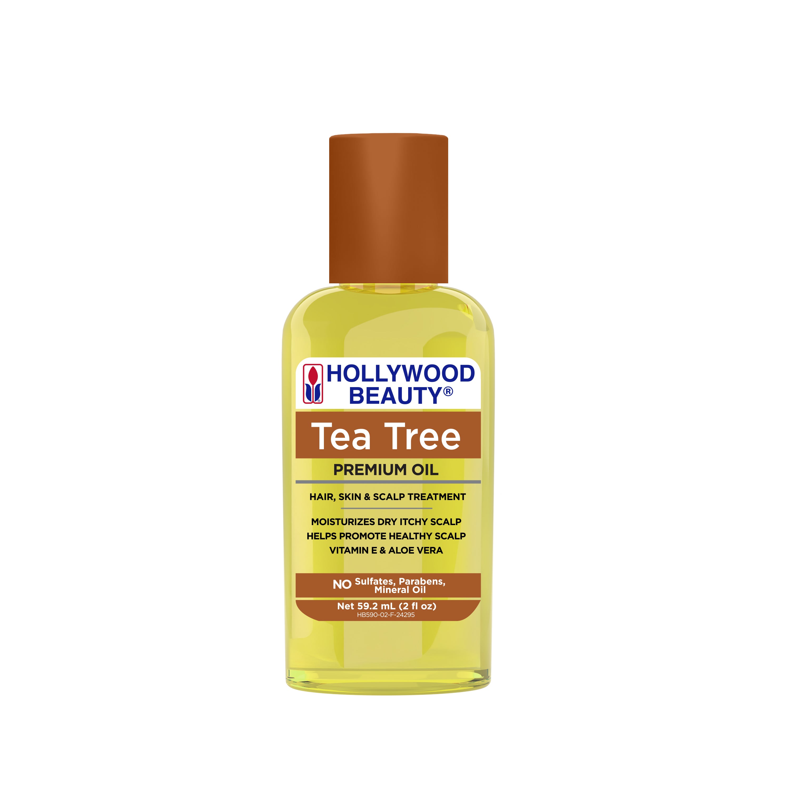 Tea Tree Premium Oil for Hair, Scalp, Skin, and Nails - 2 fl oz